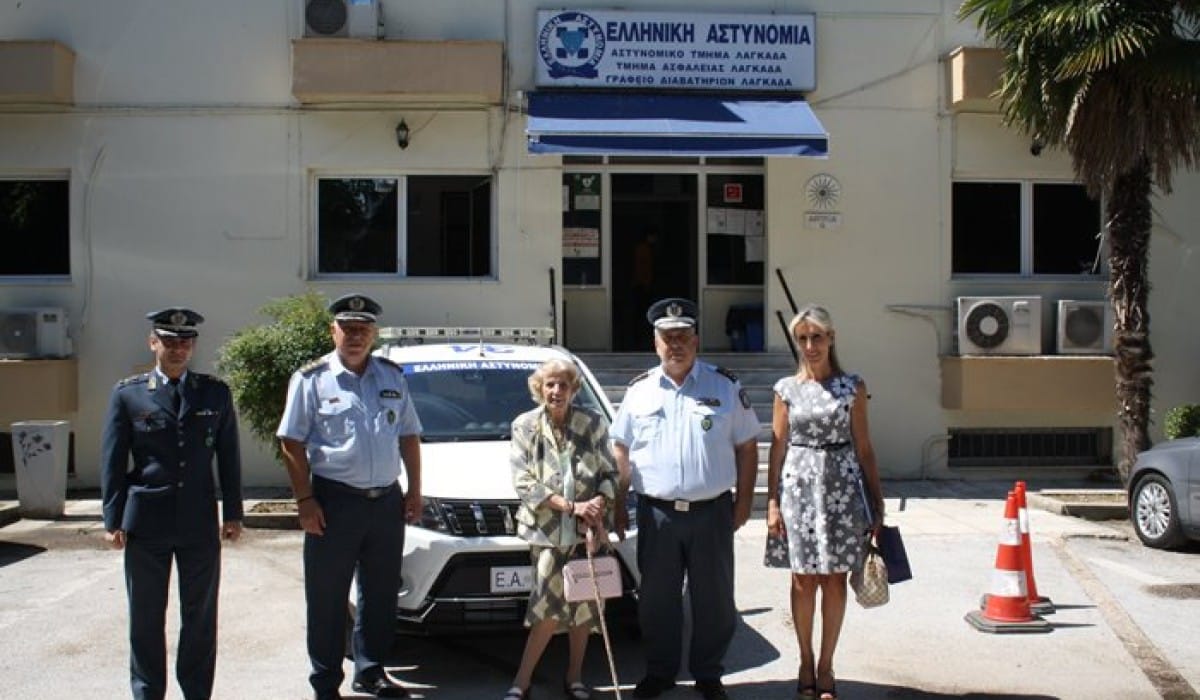 Θεσσαλονίκη: Δωρεά οχήματος για το Α.Τ. Λαγκαδά (εικόνες) - Lawandorder.gr