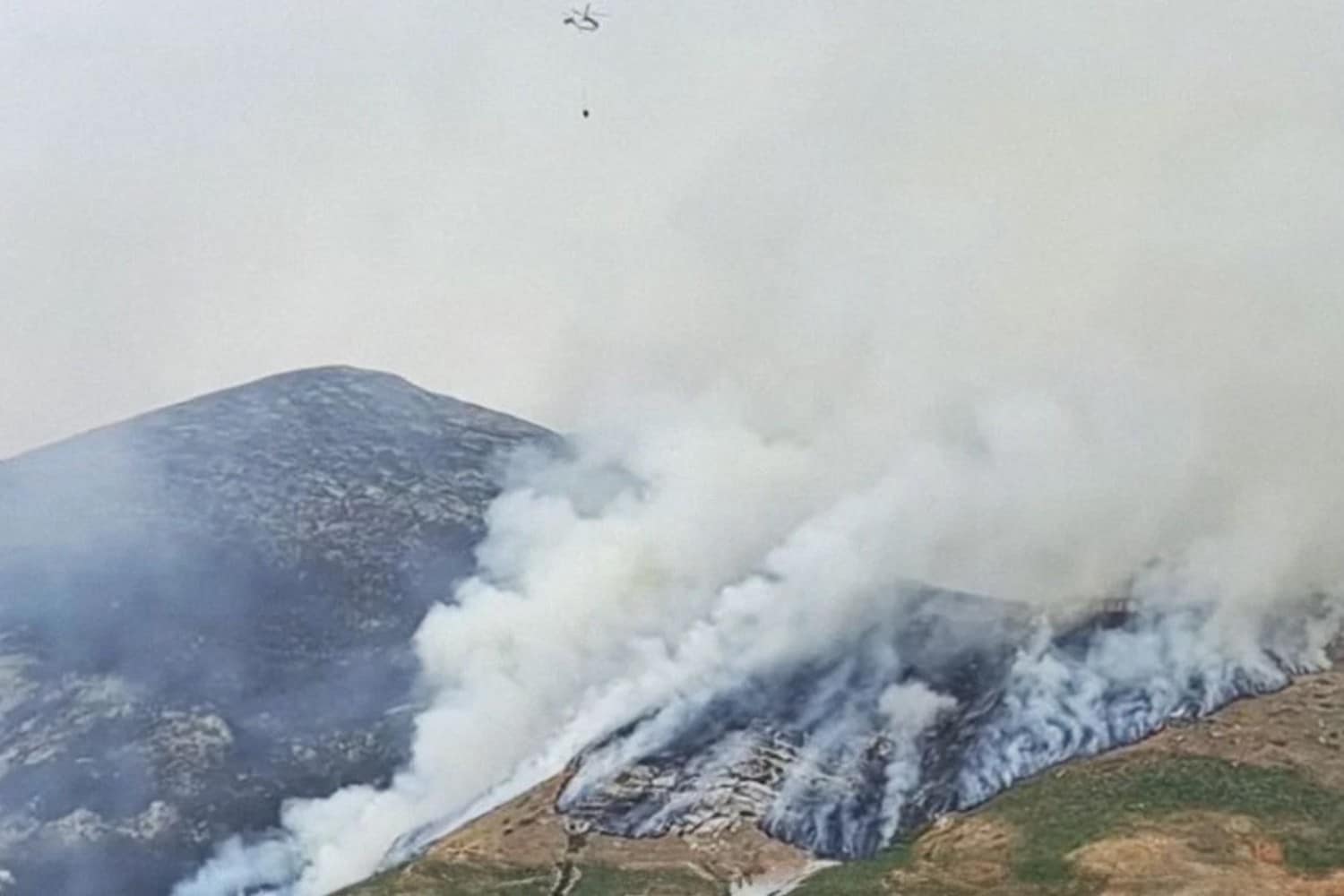 Καίει για έκτη μέρα η φωτιά στο Παγγαίο Όρος – Επιχειρούν ένα ...