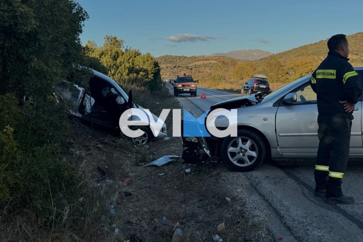 Σοβαρό τροχαίο με τρεις τραυματίες στην Εύβοια! - Lawandorder.gr