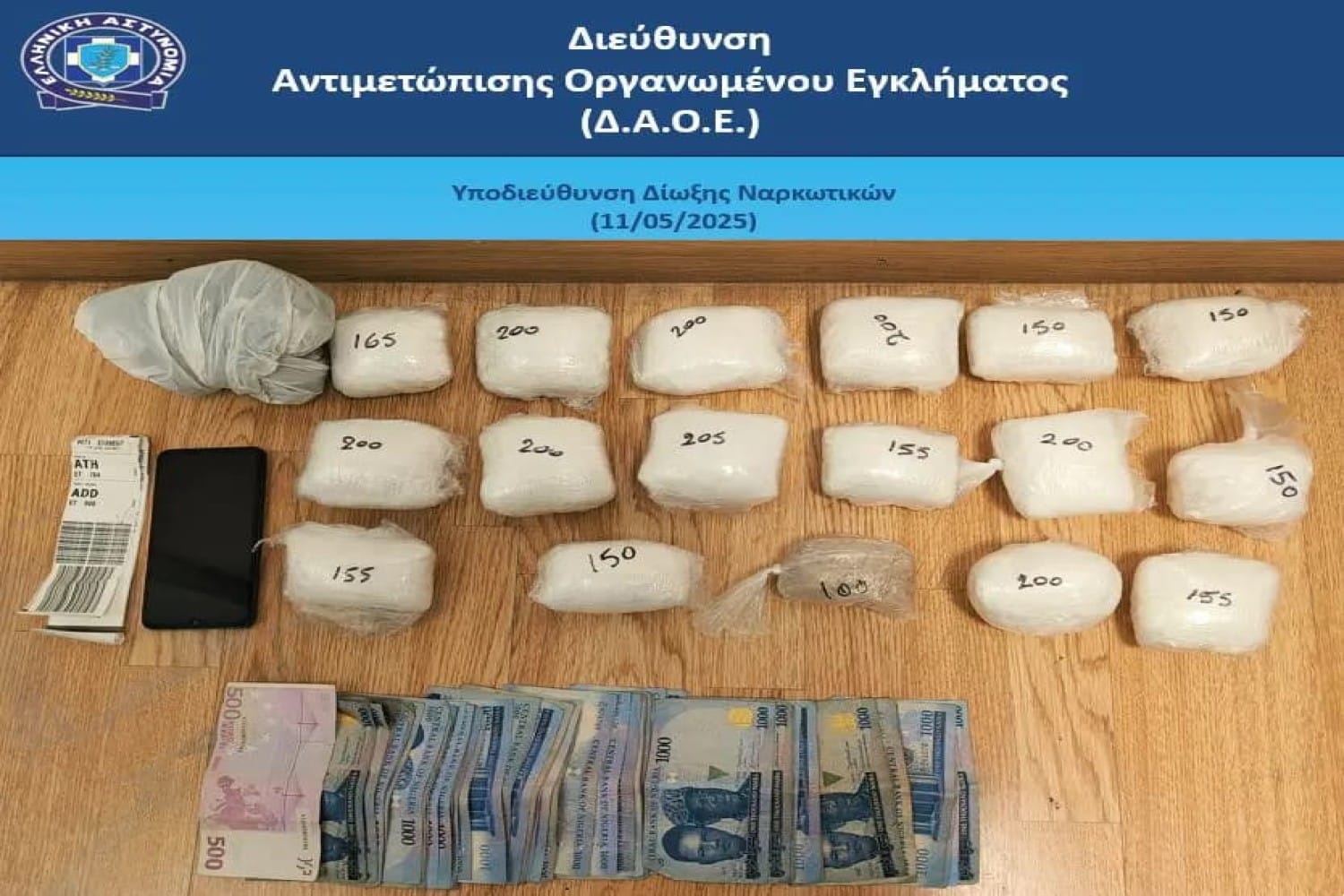 Αστυνομικοί τσάκωσαν 55χρονο στο αεροδρόμιο «Ελ. Βενιζέλος» με πάνω από ...