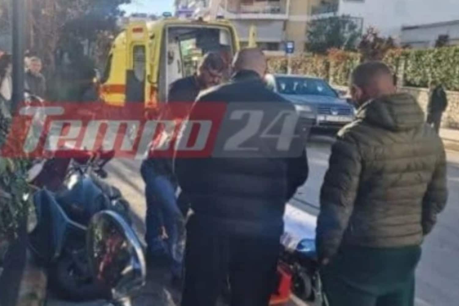 Πάτρα: ΙΧ παρέσυρε και εκσφενδόνισε δίκυκλο – Δύο τραυματίες (εικόνες ...